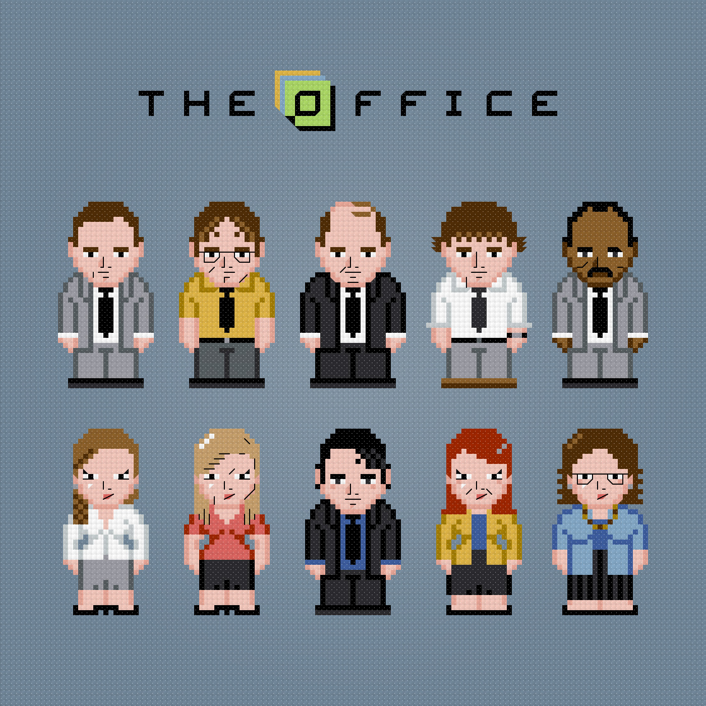 The Office Cross-Stitch Pattern