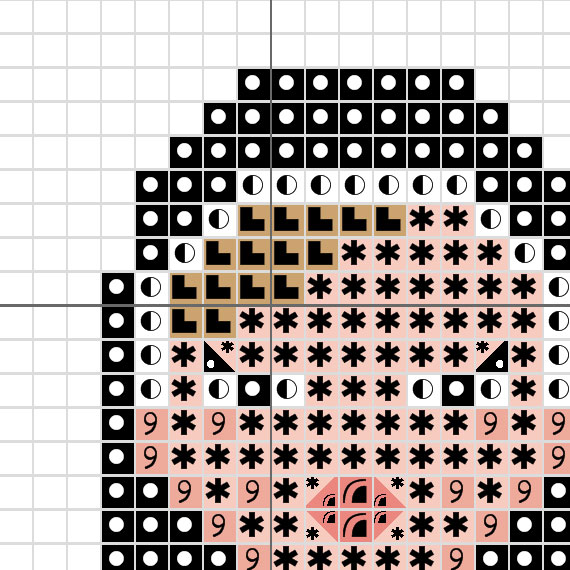 American Horror Story. Asylum Cross-Stitch Pattern