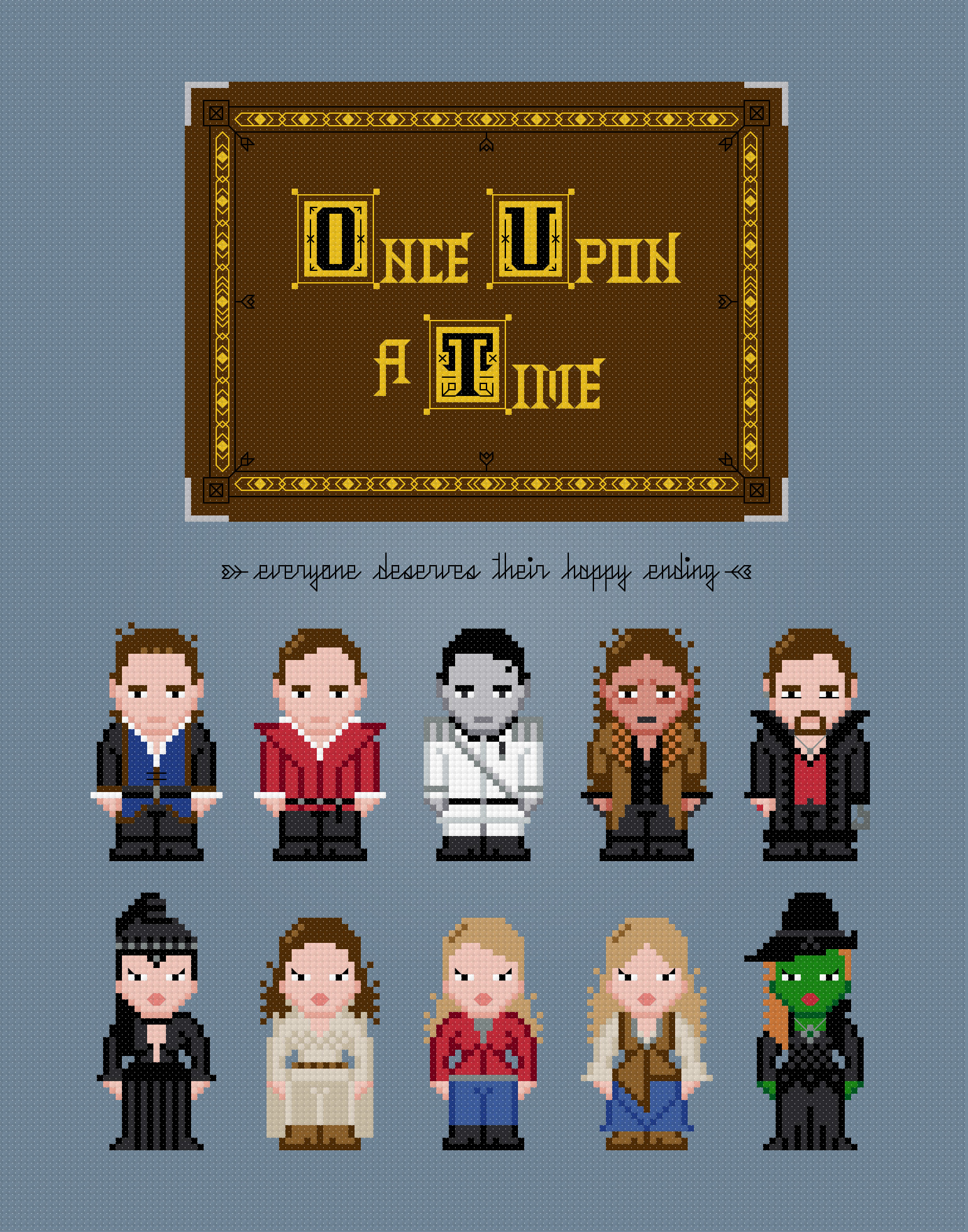 Once Upon A Time Cross-Stitch Pattern