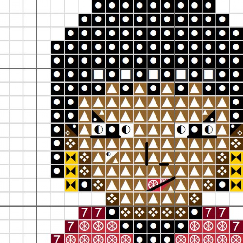 Star Trek Cross-Stitch Pattern